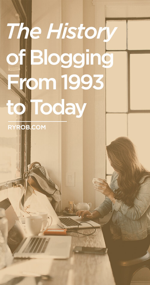 History of Blogging: How Blogging Has Evolved (1993 to 2020)