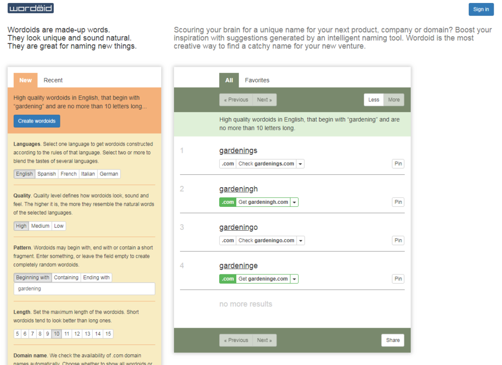 19 Best Domain Name Generators in 2025 (Domain Names Ideas)