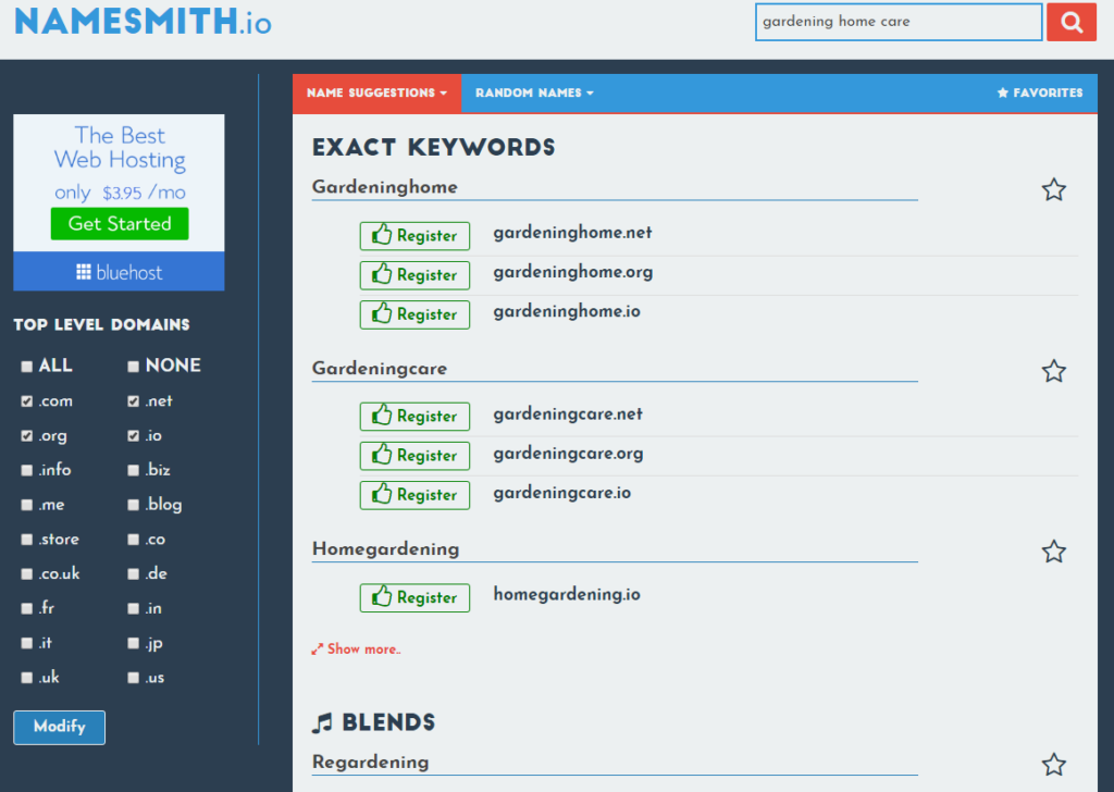 19 Best Domain Name Generators in 2025 (Domain Names Ideas)