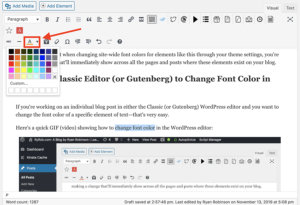 How to Change Font Color in WordPress (on Your Blog) in 2024