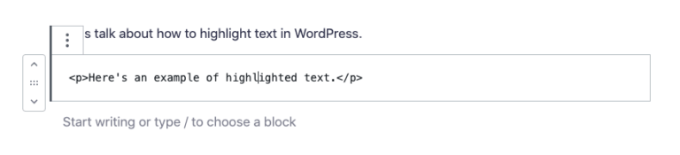 How to HTML Highlight Text in WordPress (Gutenberg and Classic) in 2022