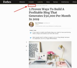 How to Write for Publications (and Get a Column on Forbes) in 2024