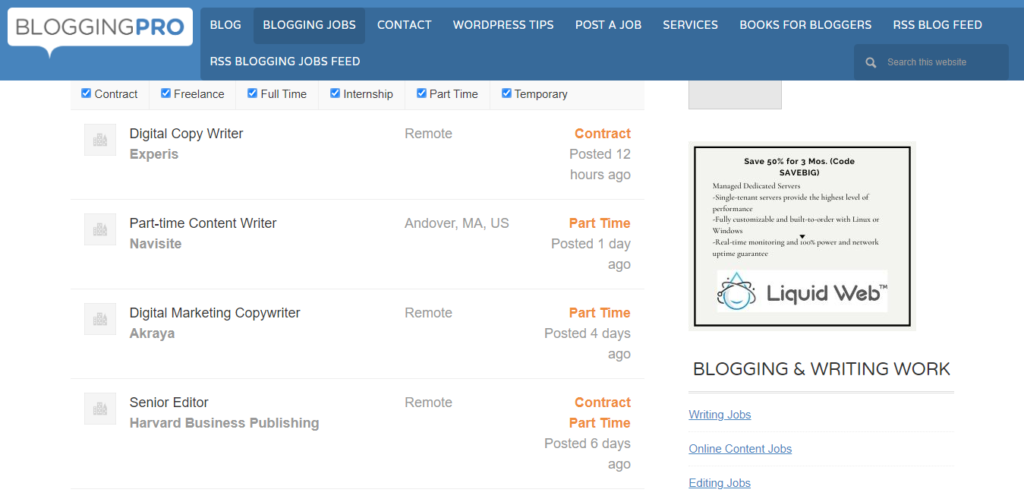 36 Best Blogging Jobs Sites in 2023 (Where to Get Blogging Work)