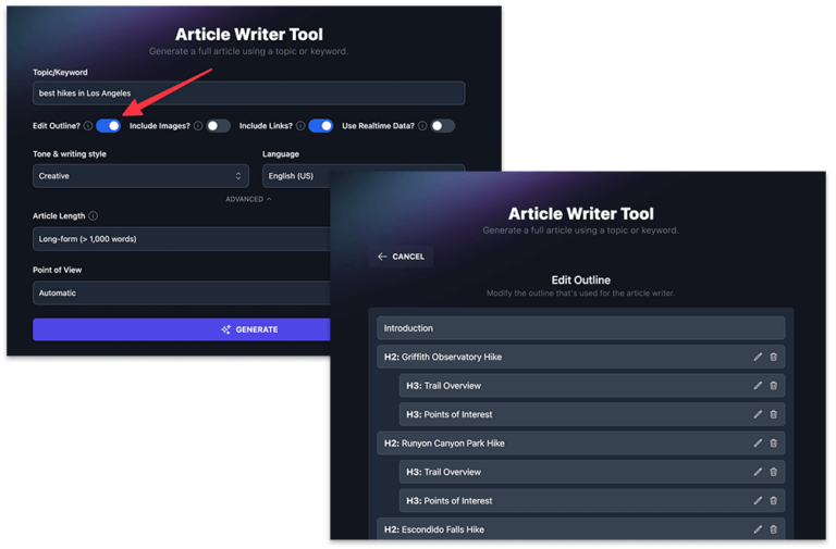 Free AI Article Writer (with SEO): 100% Free, No Login