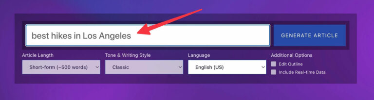 Free AI Article Writer (with SEO): 100% Free, No Login