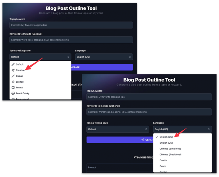 Blog Outline Generator: Free AI-Powered SEO Blog Post Outlines
