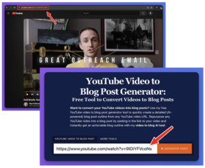 Video to Blog AI: 100% Free (No Login) YouTube Converter Tool