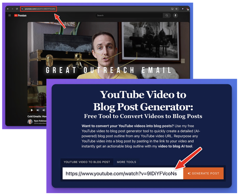 Video to Blog AI: 100% Free (No Login) YouTube Converter Tool