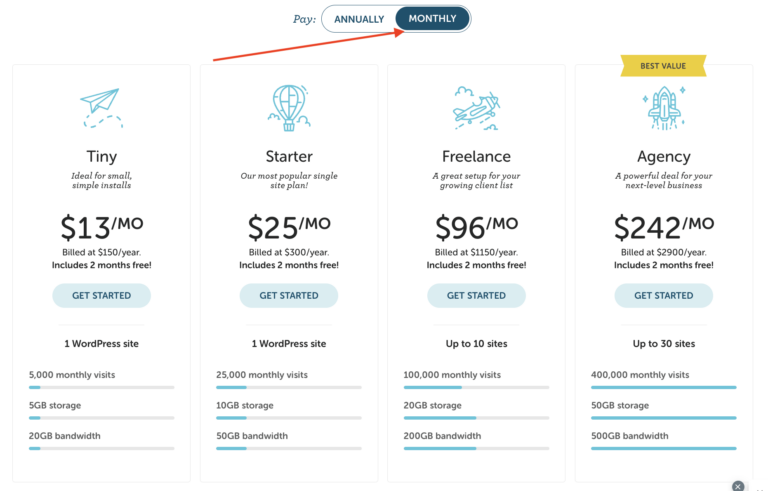 10 Best Monthly Web Hosting Plans 2026 (Month-to-Month Hosting)