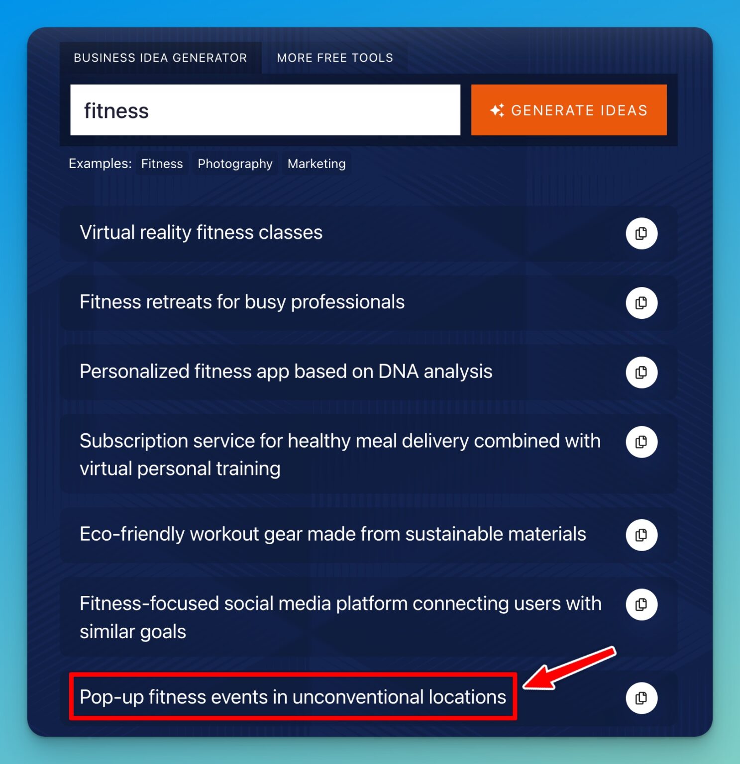 Free Business Idea Generator: 100+ Small Business Ideas