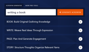 Free AI Acronym Generator: Get Custom Acronym Ideas (No Login)