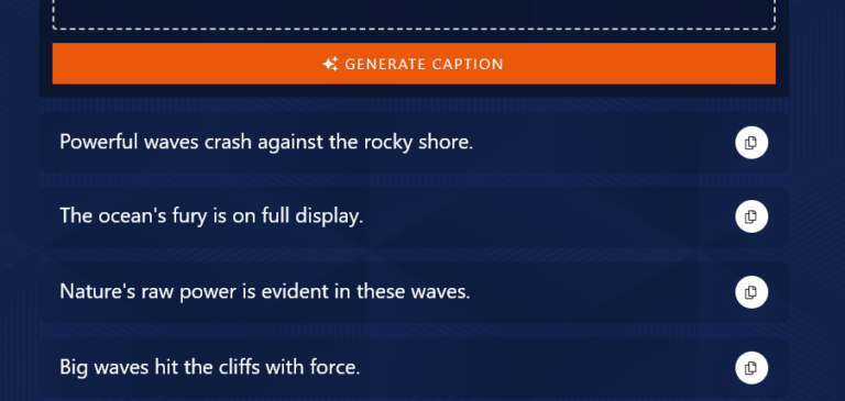Free AI Image Caption Generator: Image to Caption Tool (No Login)