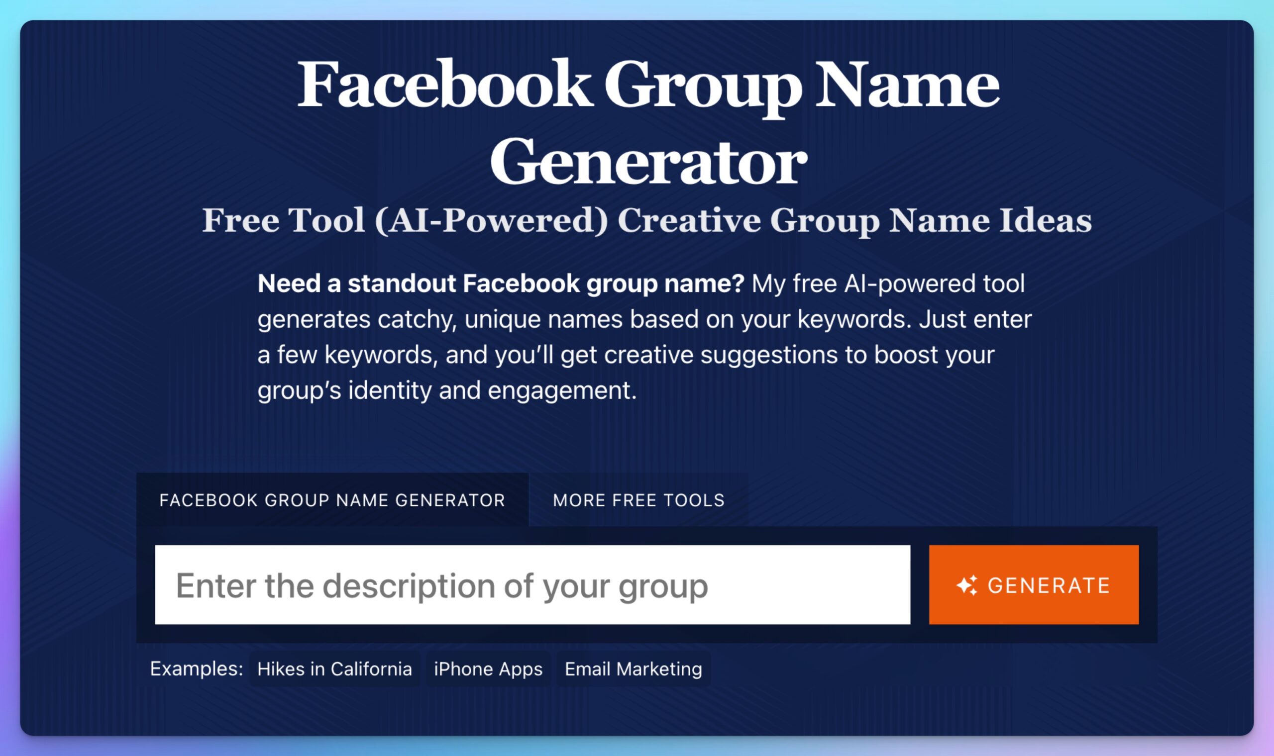 Unique Group Name Ideas For Cal Students - Infoupdate.org