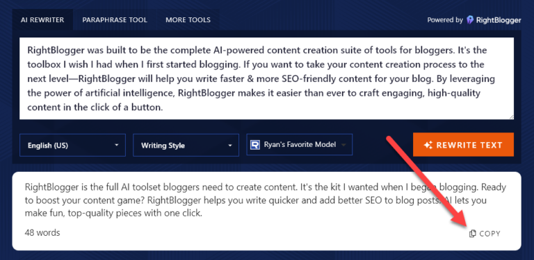 Free AI Paragraph Rewriter: 100% Free, No Login