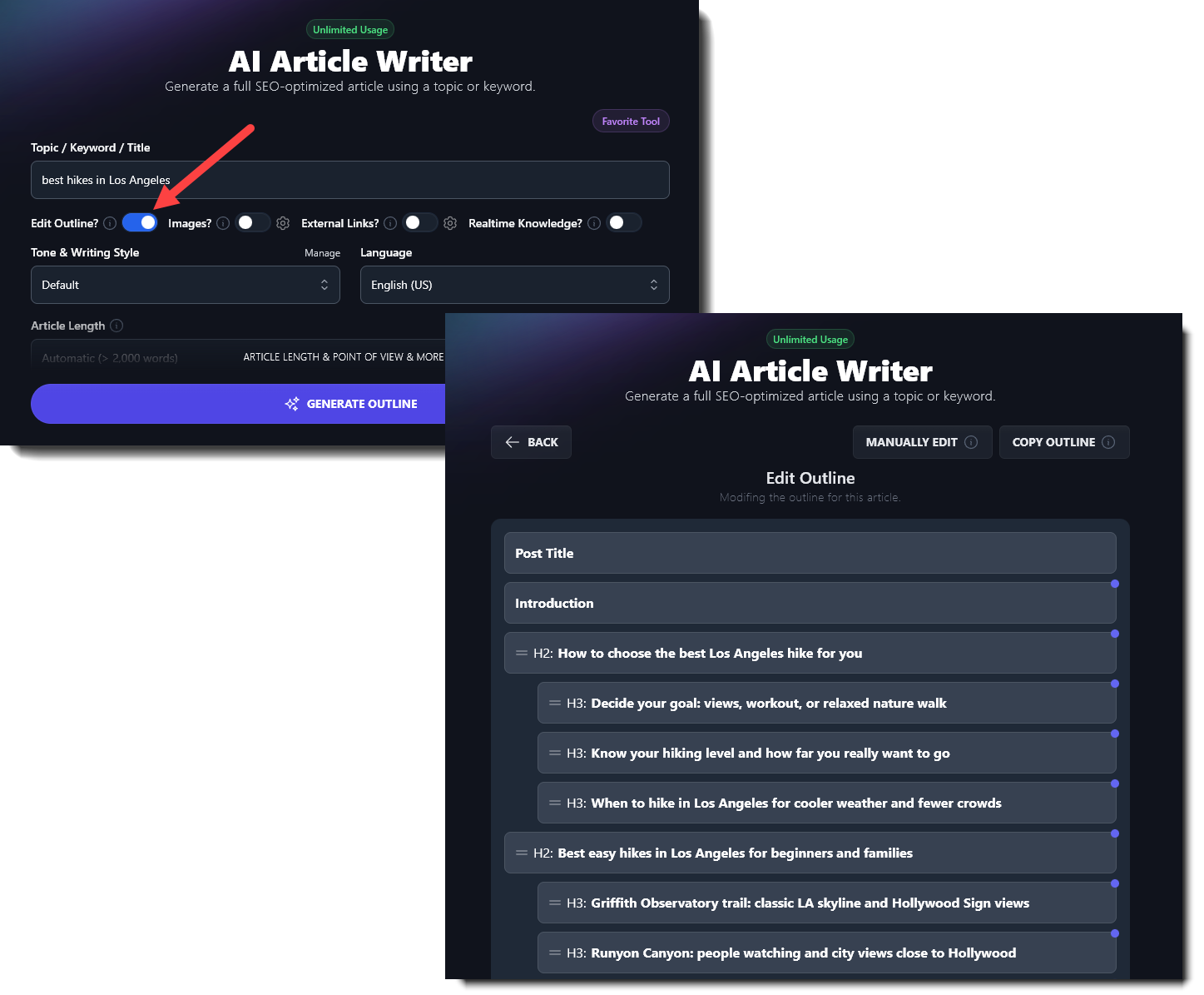 Free AI Article Writer (with SEO): 100% Free, No Login
