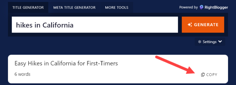 Blog Title Generator: Free Tool (AI-Powered) SEO Blog Title Ideas
