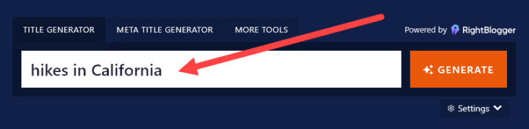 Blog Title Generator: Free Tool (AI-Powered) SEO Blog Title Ideas